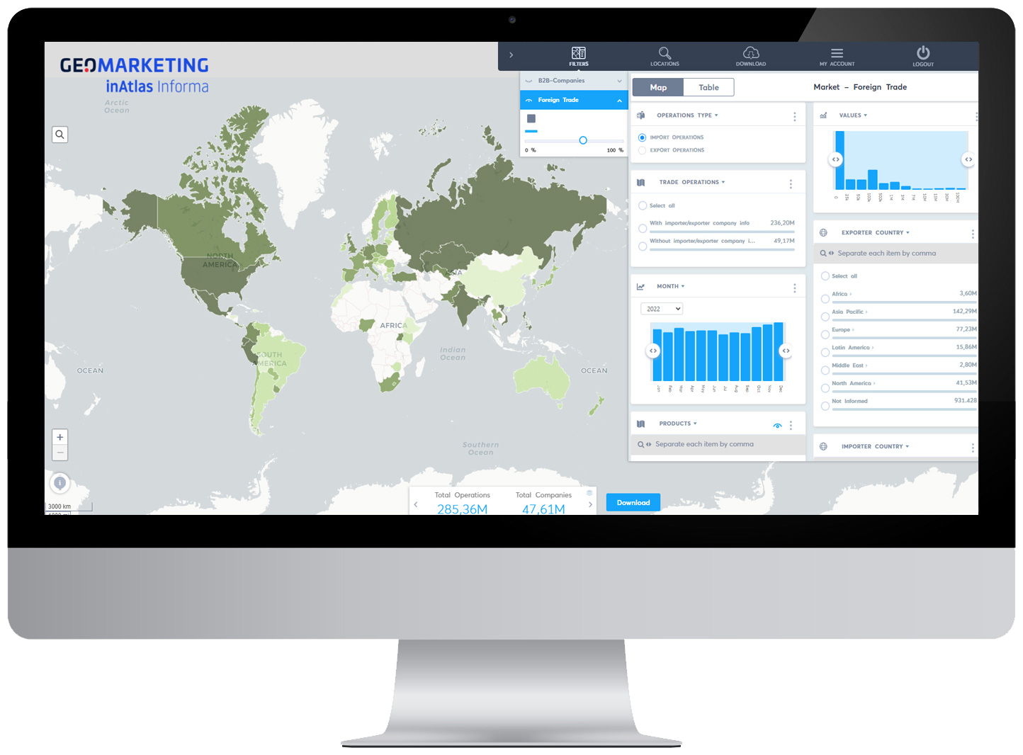 GEOBIZ Im-Ex - Solutions for import and export businesses